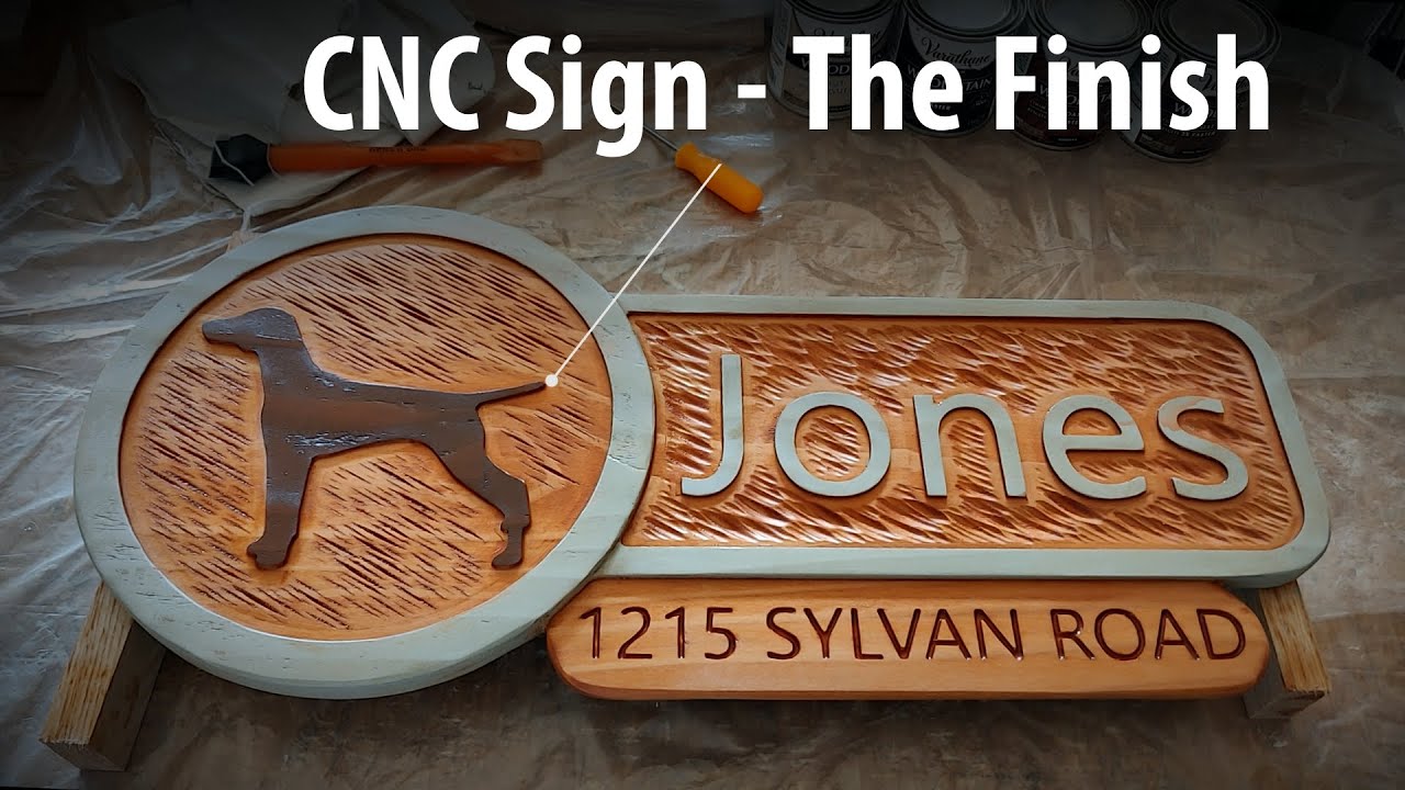 CNC Sign - The Finish - YouTube