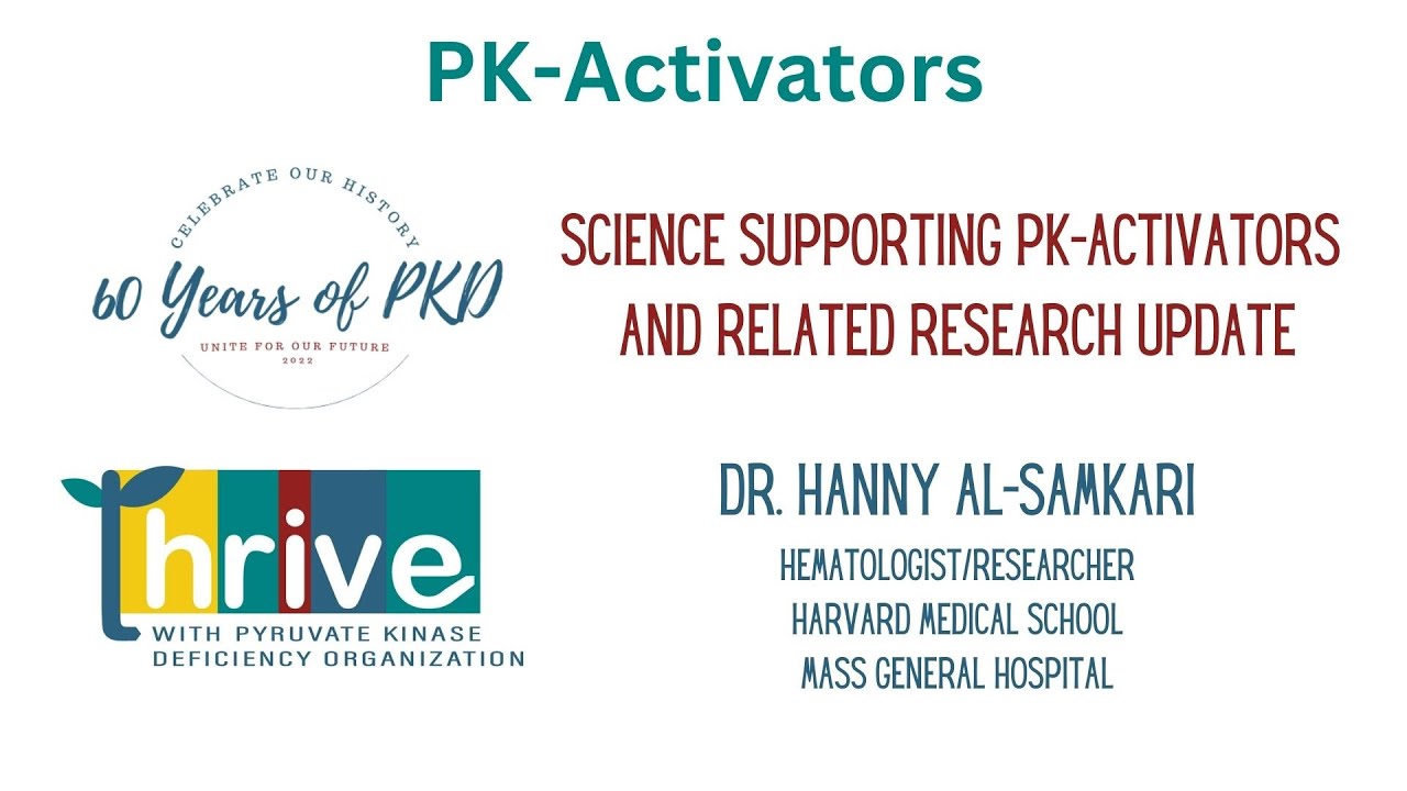 Thrive Conference Series: Science Supporting PK-Activators and Related ...