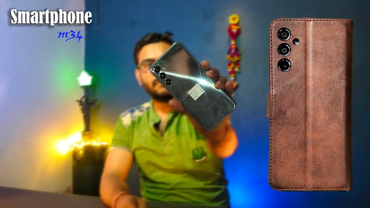 Samsung M34 filip cover - YouTube