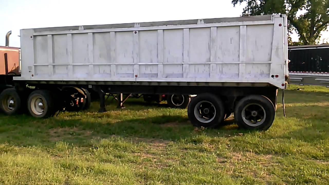 Benson 30' End-Dump Trailer Grain-Gate Operation and Walk-Around ...
