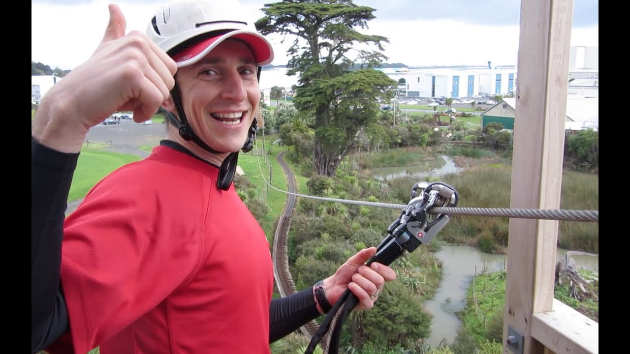 Rocket Ropes Zip Line Video - YouTube
