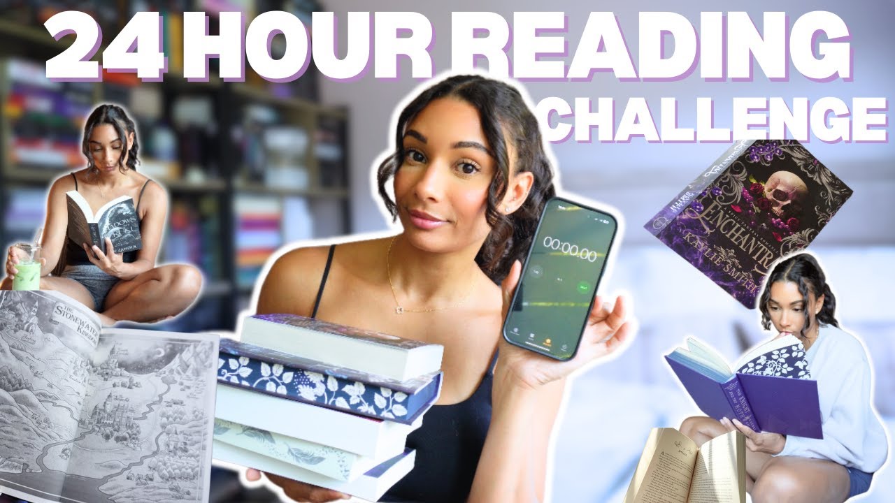 how many books can I read in 24 hours?! 📖 getting out of a reading ...
