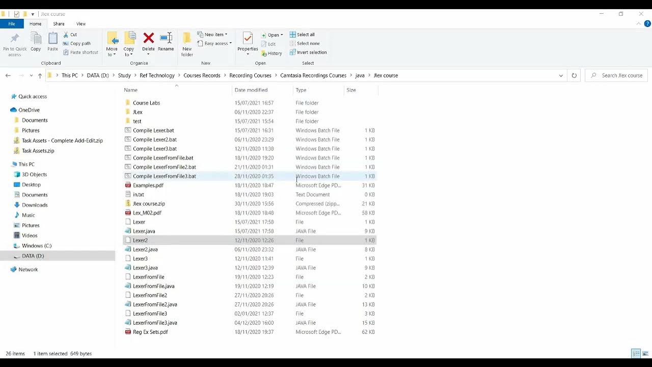 3-JLEX: define Macros (Variables for Regular Expresions) - YouTube
