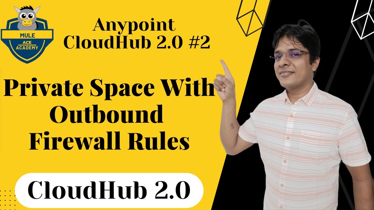 #02: CloudHub 2.0 | Private Space with Outbound Firewall Rules ...