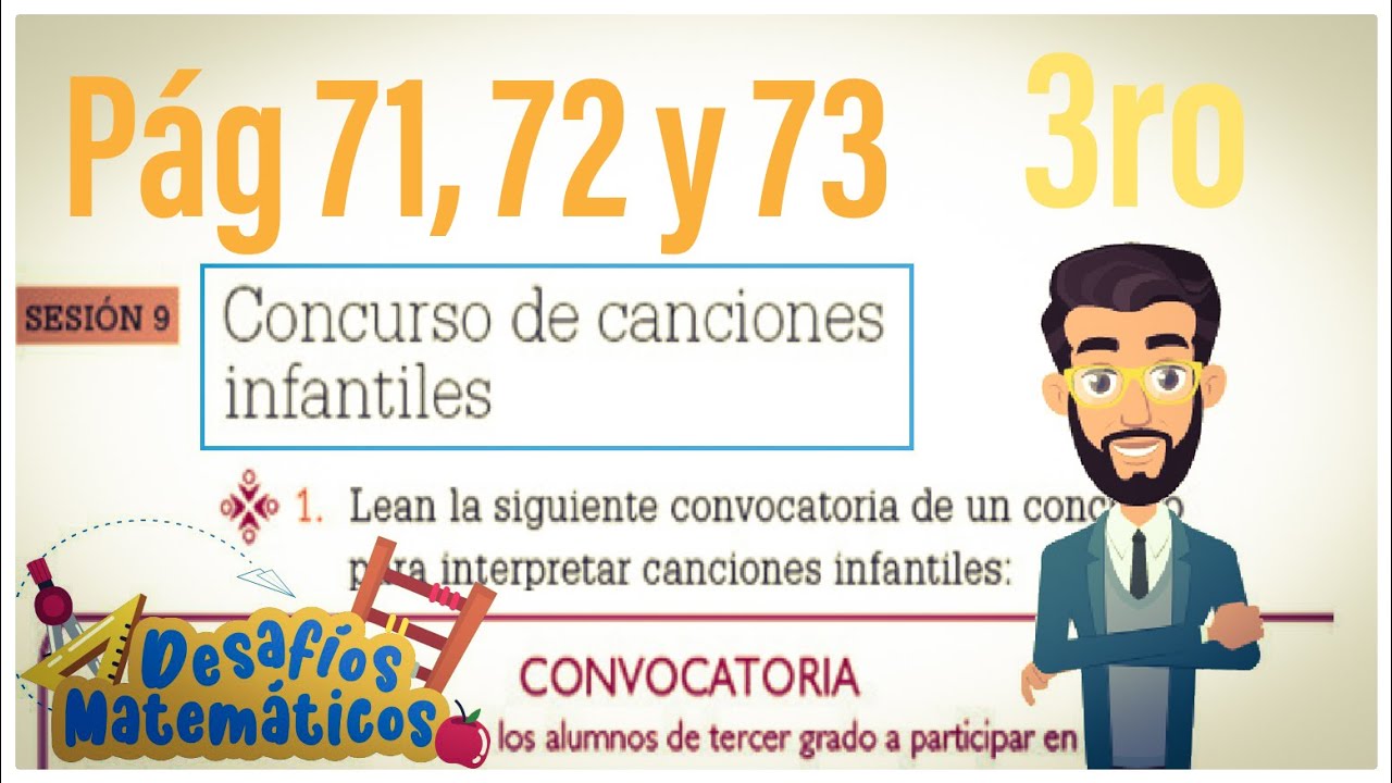 Español 3 grado páginas 71, 72 y 73 del libro de lengua materna español ...