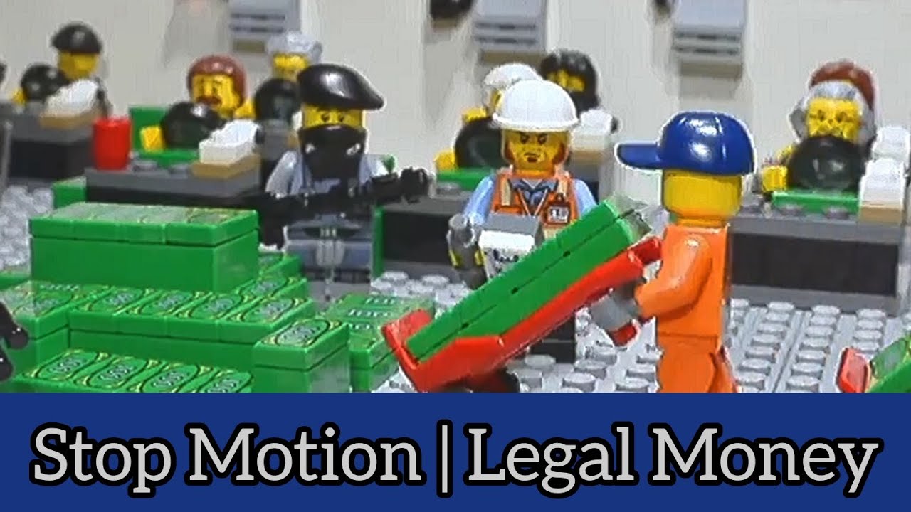 Lego Stop Motion | Legal Money - YouTube