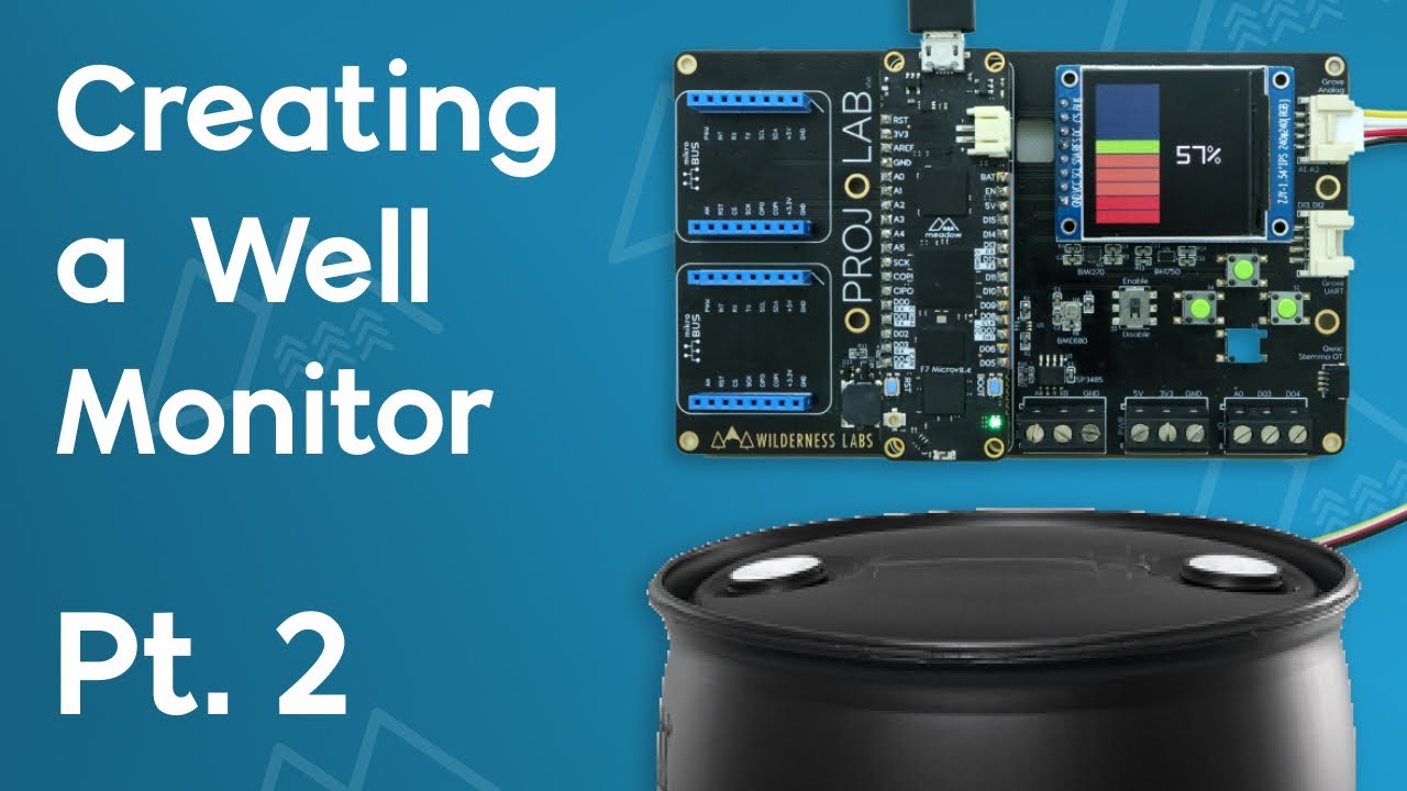 Creating a Well Monitor Pt 2 - Creating a Lab Prototype - YouTube