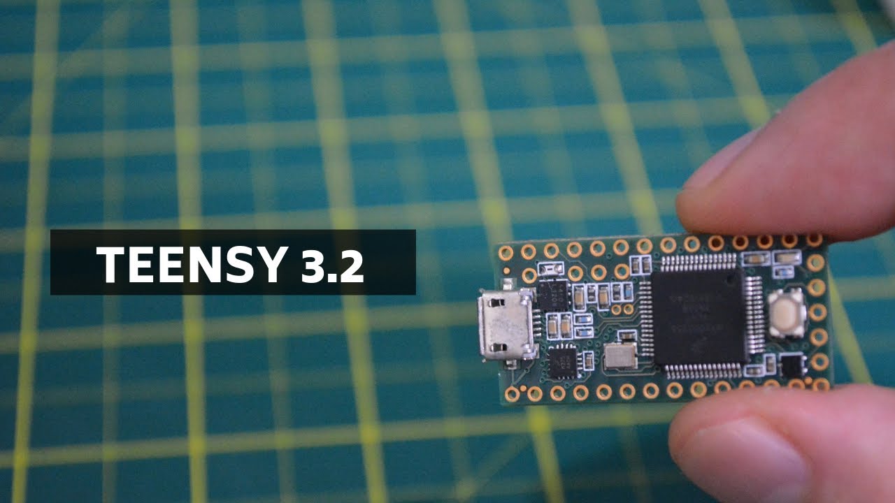 Conheça a placa Teensy 3 2 - YouTube