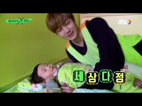 IDOL KPOP WITH BABY MOMENTS (GOT7 JACKSON, MONSTA X, BTS, BTOB CHANGSUB)