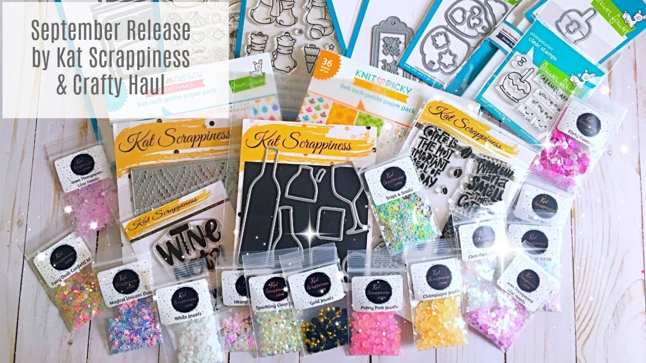 September Product Release & Crafty Haul by Maria - YouTube