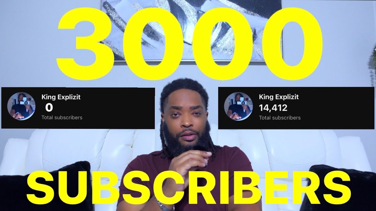 I Gained 3000 Subscribers on YouTube in 30 Days - YouTube