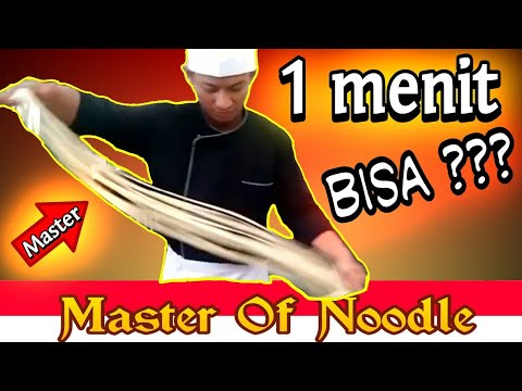 Keren!!! Bikin Mie Tarik ~Gak nyampe satu menit