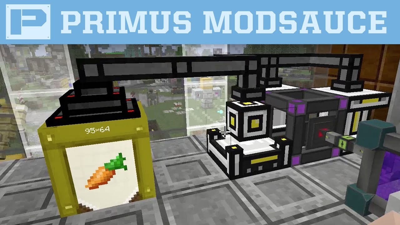 Primus Modsauce - Ender Quarry Power Improvements - 012 - YouTube