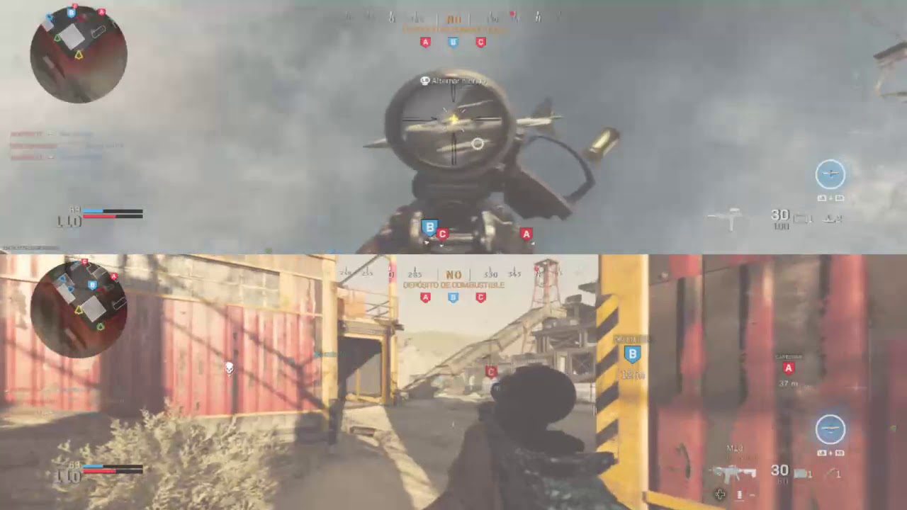 Call of Duty: Modern Warfare, RUST, Pantalla Dividida - YouTube