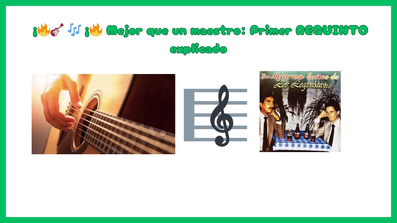 🎶 Me Contaron en Requinto - Primer Requinto explicado fácil - YouTube