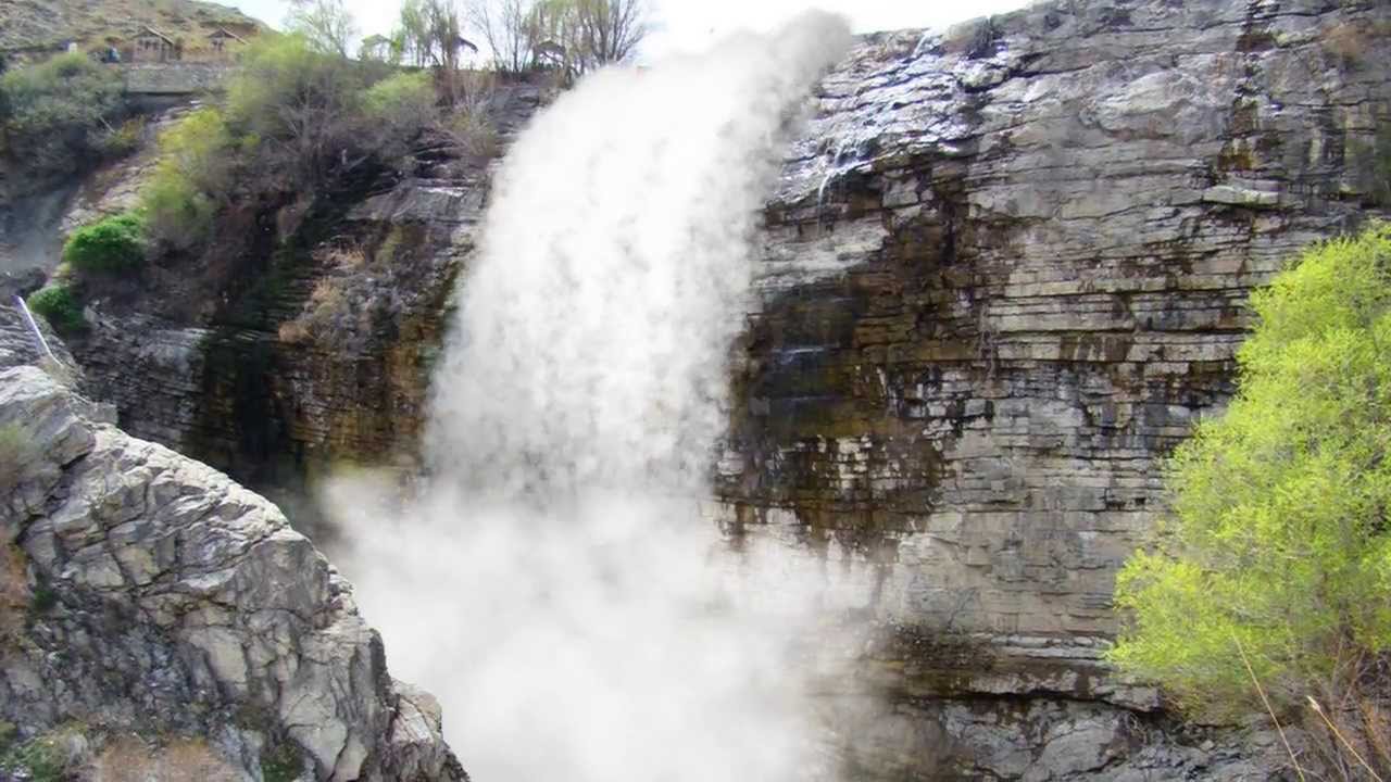 Particle Waterfall Preview - YouTube