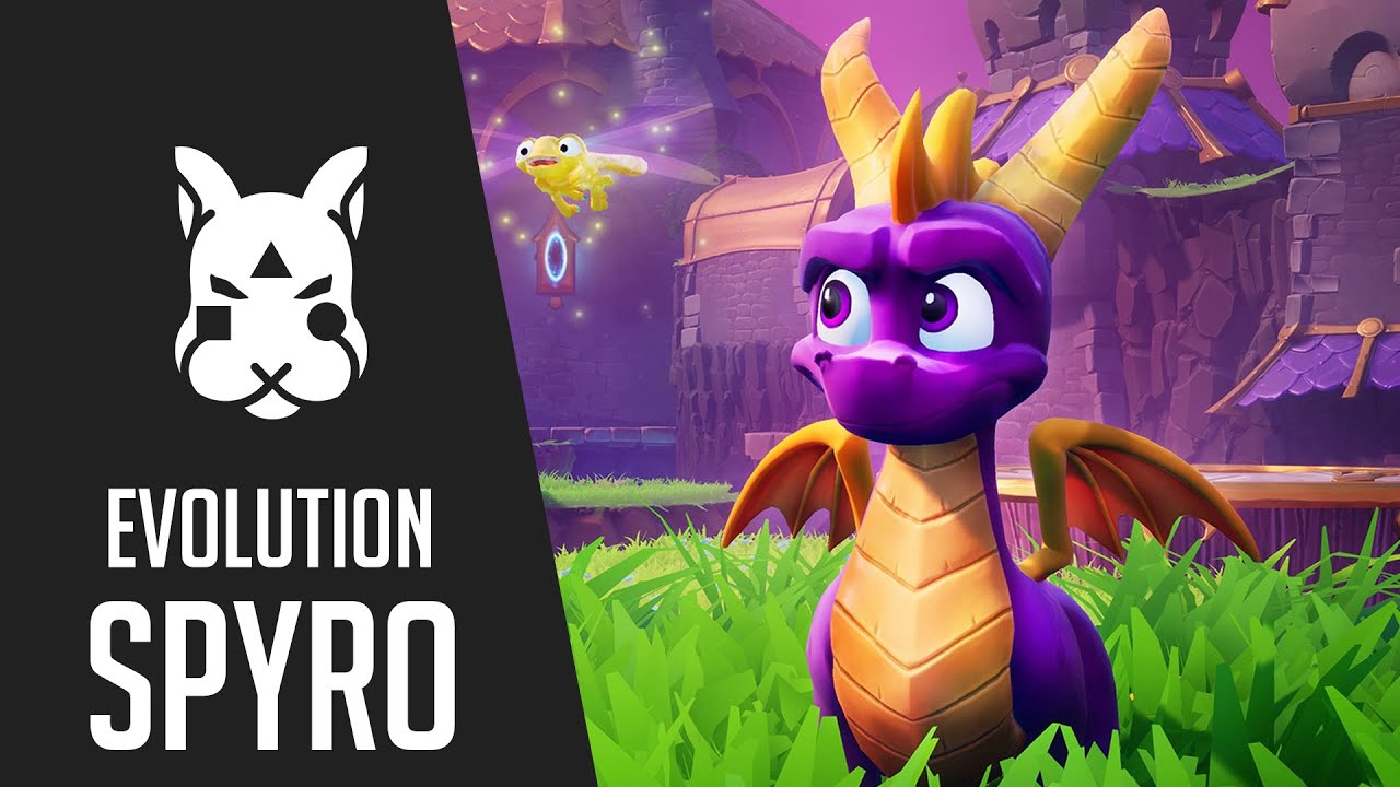 Evolution : spyro the dragon - YouTube