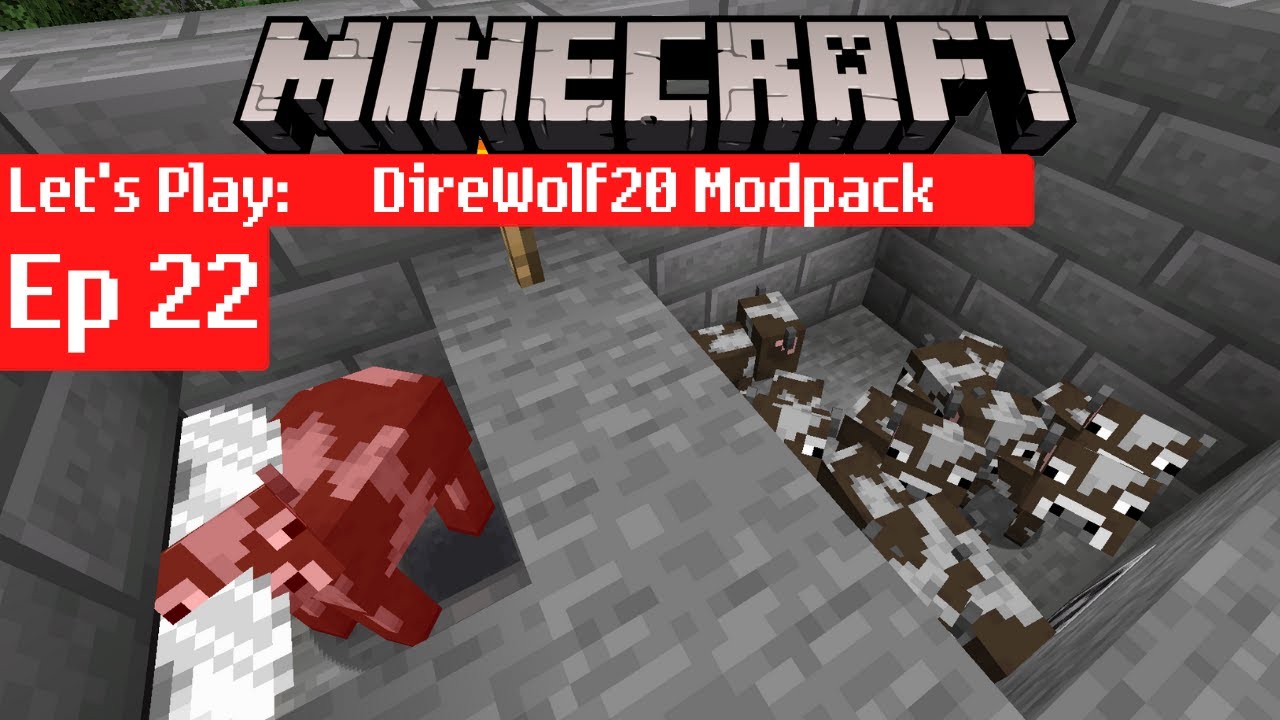 How To Make Automatic Cow Farm - Modded Minecraft Survival – Ep 22 ...