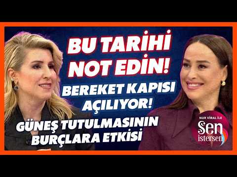 Aygül Aydın'dan BOMBA RİTÜEL! Bereket Yağacak! Burçlar Güneş Tutulmasından Nasıl Etkilenecek?