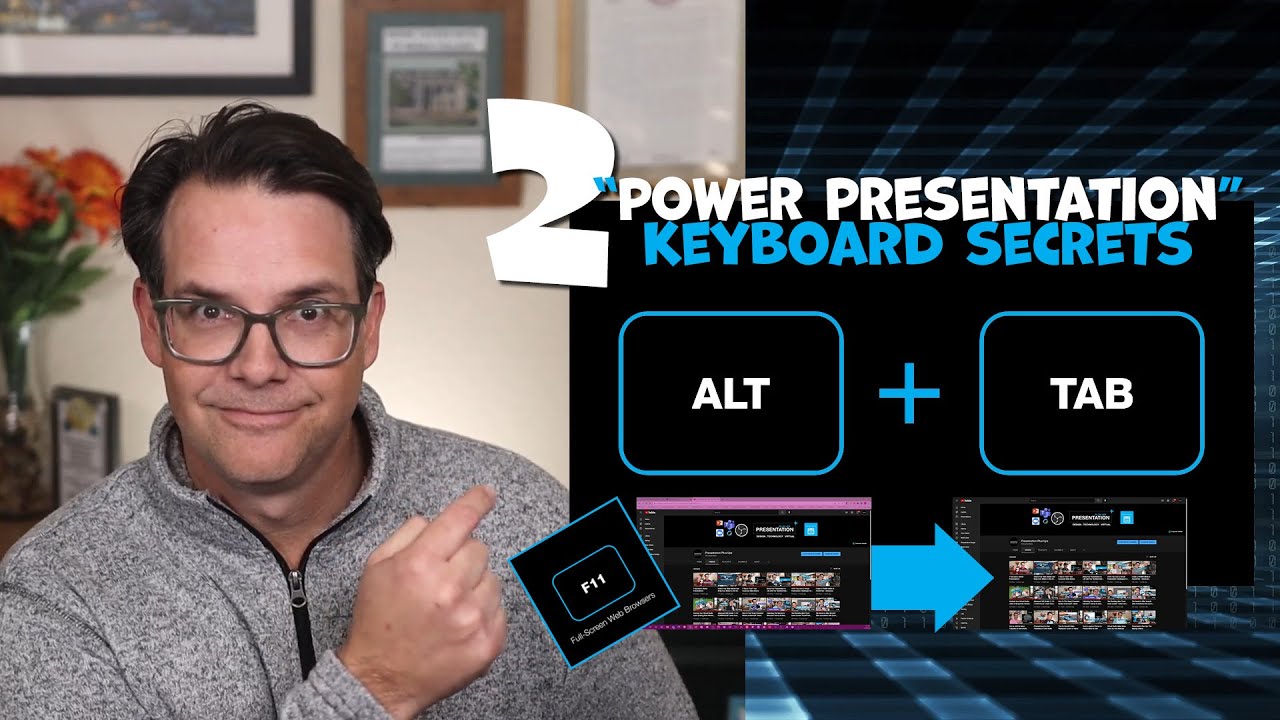 Alt+Tab + F11 Secrets to Better Live & Virtual Presentations - YouTube