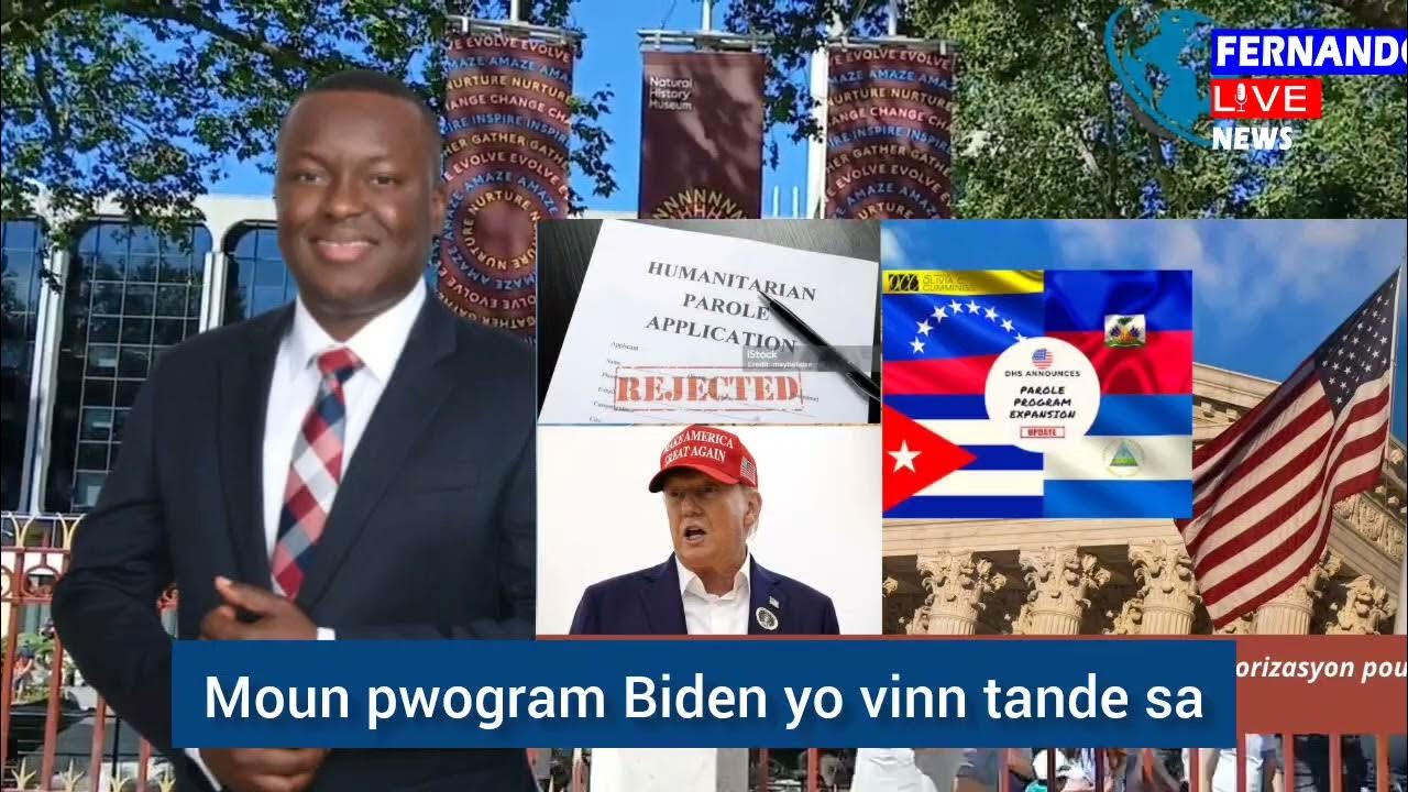 Moun Pwogram Biden yo vini tande... - YouTube