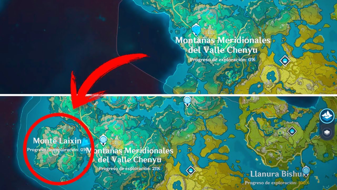 De esta manera AMPLIARÁS el MAPA en el VALLE CHENYU Genshin Impact 4.4 ...