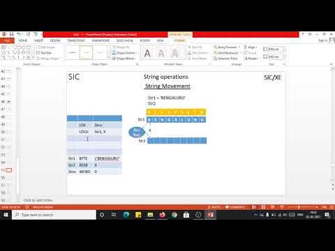 SIC SICXE Programming Example 6 - YouTube