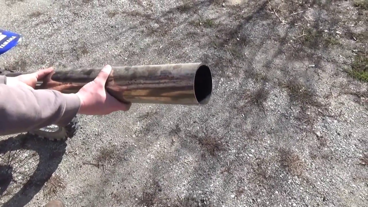 Stupid exhaust - YouTube