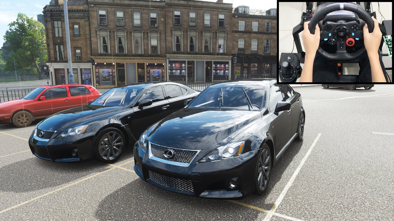 Lexus IS F - Forza Horizon 4 | Logitech g29 gameplay - YouTube