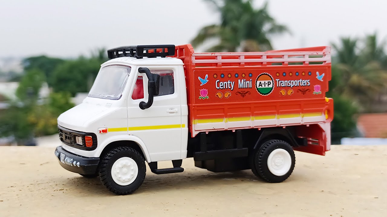 Unboxing and Testing Tata 407 Diecast Model | Mini Trucks | Diecast ...