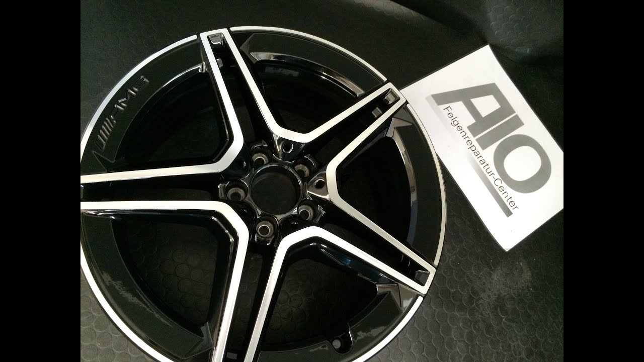 LF1 Original Mercedes AMG Alufelge A2534015300 A2534015400 GLC Coupé 19 ...