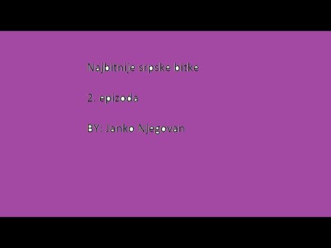 Najbitnije srpske bitke - 2. epizoda - Bitka na Deligradu - YouTube