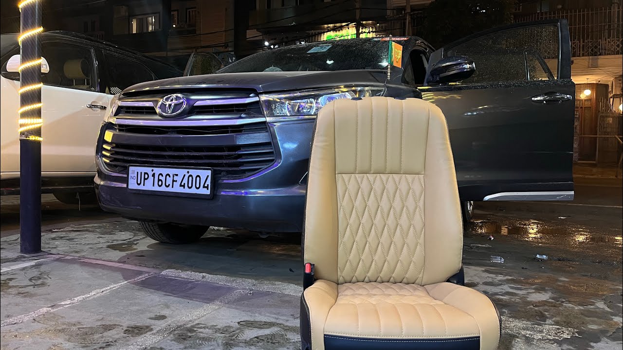 Finally interior change base to top model Innova crysta 🔥 ( car heaven ...