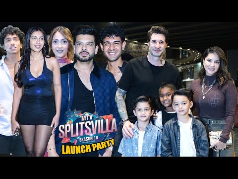 MTV Splitsvilla Season 16 Launch Party | Sunny Leone,Karan Kundra,Simran Khan, Yogesh Rawat,Ron K