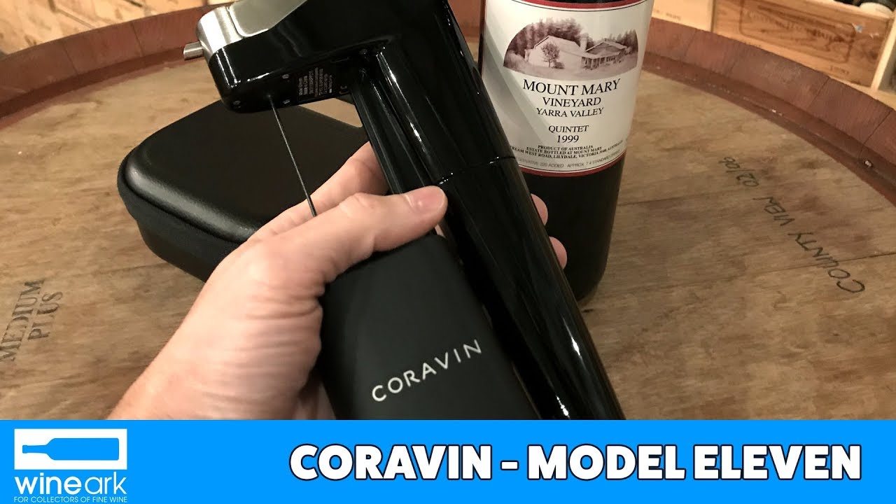 Coravin Model 11 - Basic Demonstration - YouTube