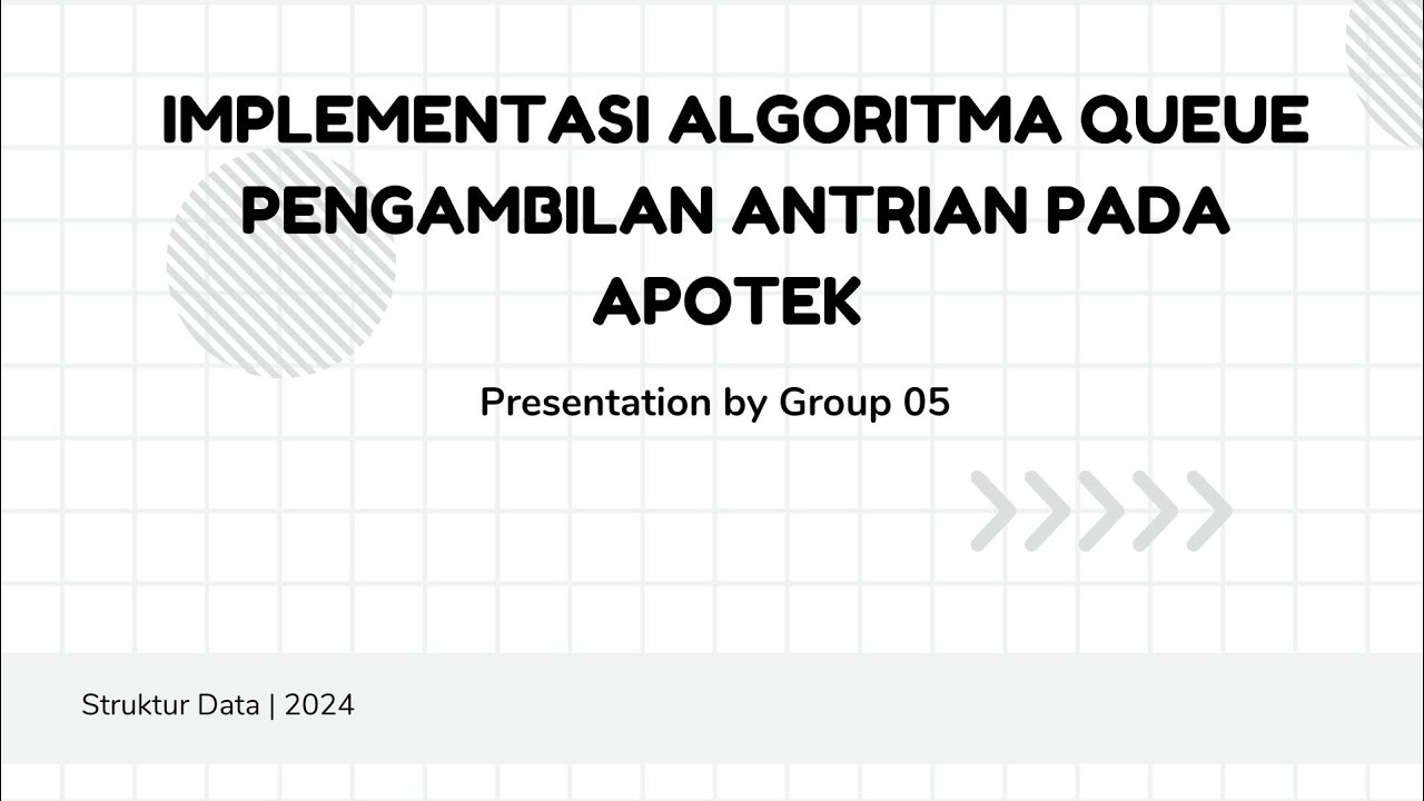 Implementasi Algoritma Queue Pengambilan Antrian Pada Apotek - YouTube