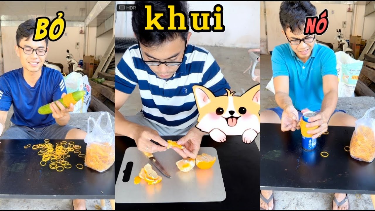 Tổng hợp thử thách bóp lon pepsi bằng cọng thun P4 - Rumor decoding challenge P4 - YouTube