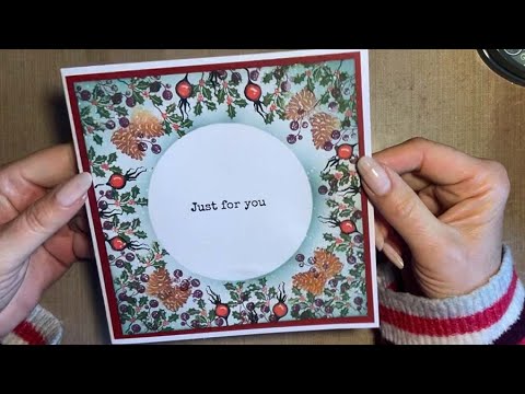 Just For You At Christmas by Jo Rice - A Lavinia Stamps Tutorial - YouTube