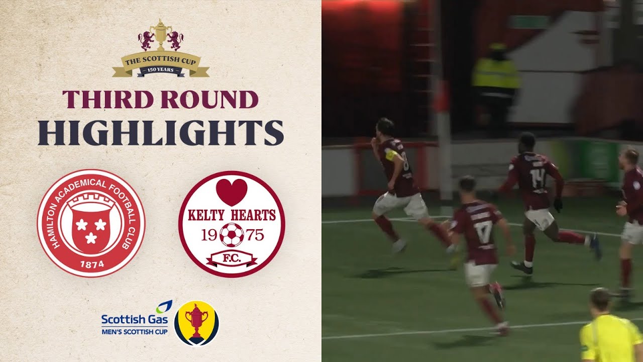 Hamilton Academical 0-2 Kelty Hearts | Scottish Gas Men's Scottish Cup ...