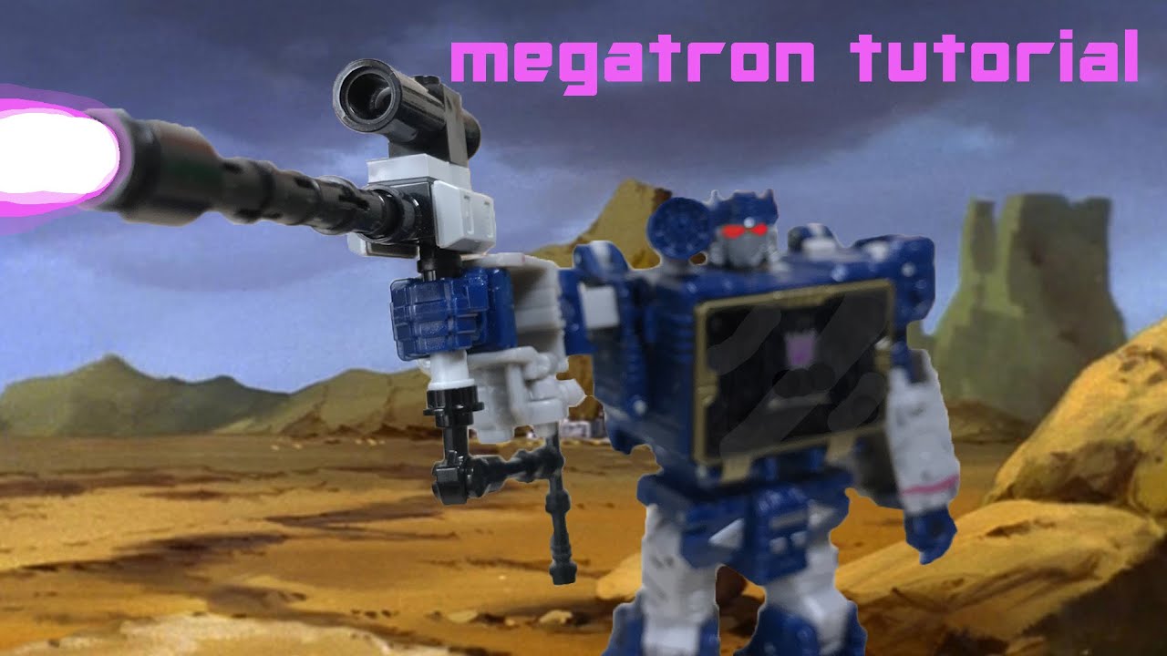 Lego Transformers G1 Megatron gun mode tutorial (compatible with ...