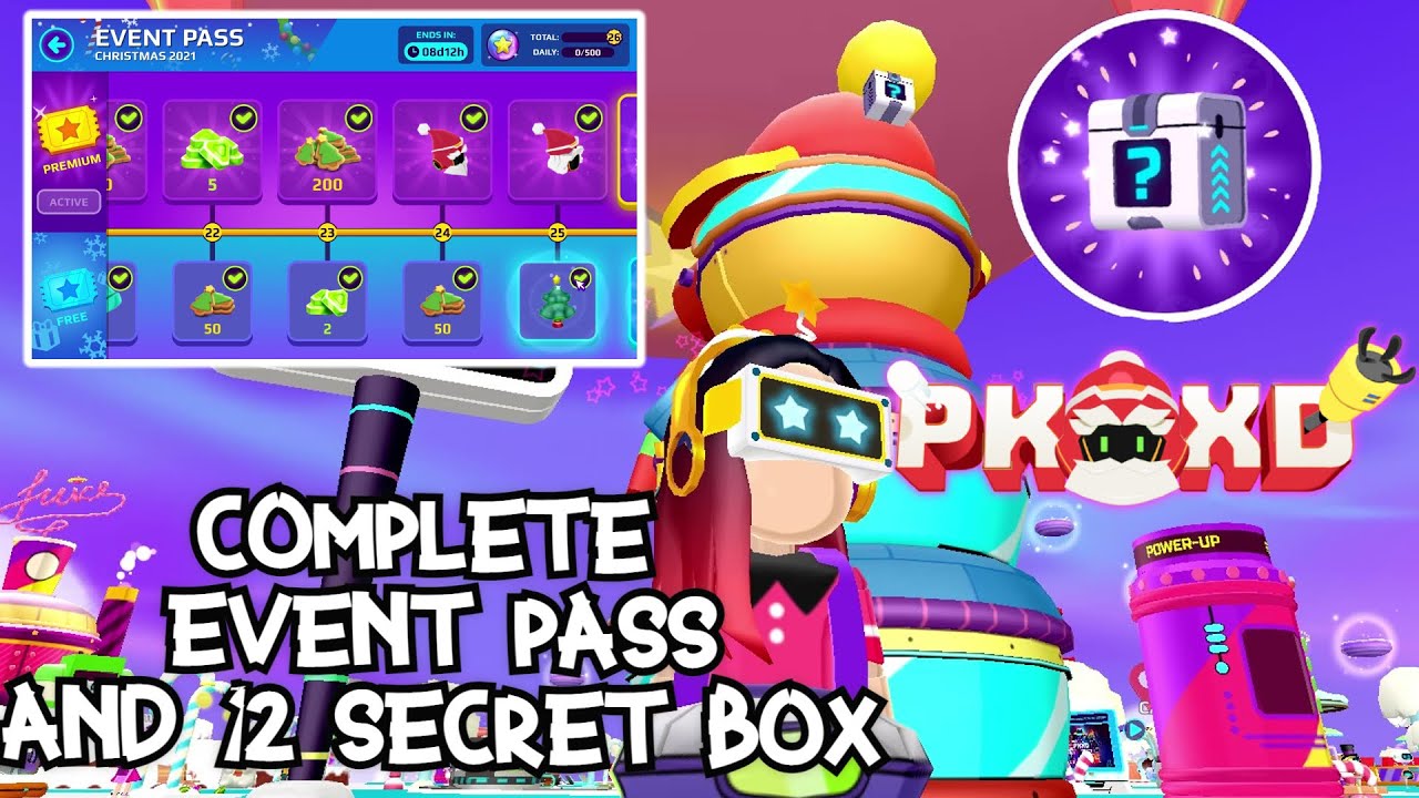 EVENT PASS COMPLETE AND 12 SECRET BOX PK XD - YouTube