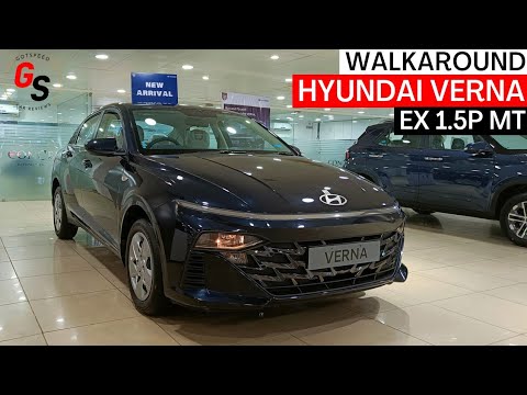 Hyundai Verna EX Base Model - 2024 Verna Base Model Starry Night ...