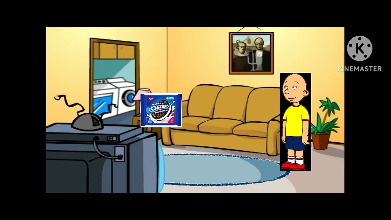 Boris Eats Caillou's Oreo Cookies/Gets in Dead Meat/Grounded - YouTube