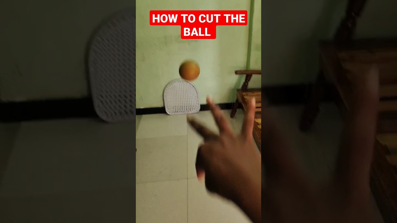 HOW TO CUT THE BALL 🥎 |#Shorts#cricket#ball - YouTube
