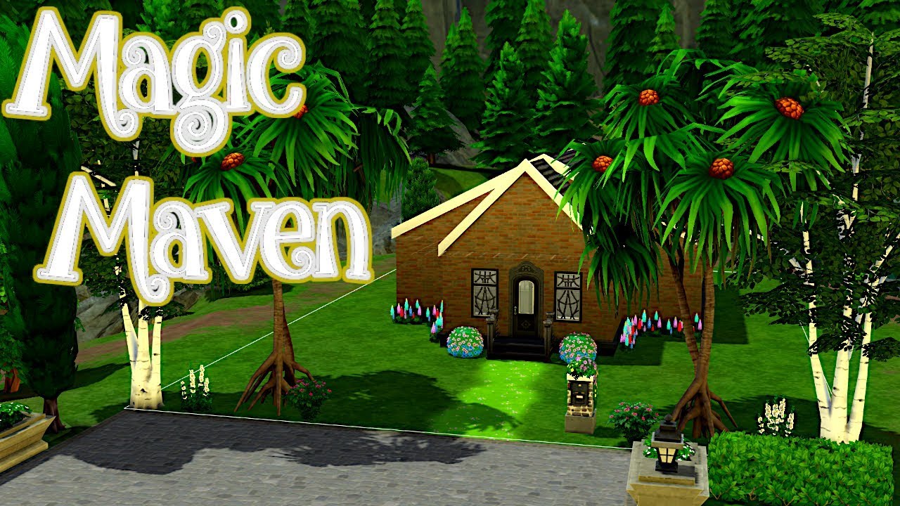 The Sims 4 Magic Maven Speedbuild - YouTube