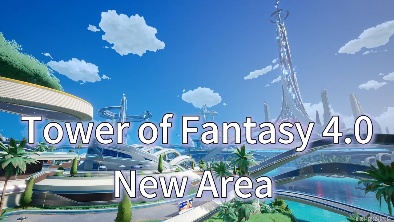 4.0 New Map scenery Tower of Fantasy CN 4.0 Gesthos Sector - YouTube