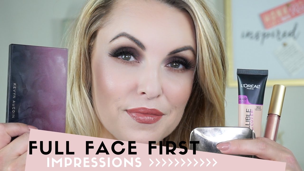 Full Face First Impressions Review || New Products - Elle Leary ...