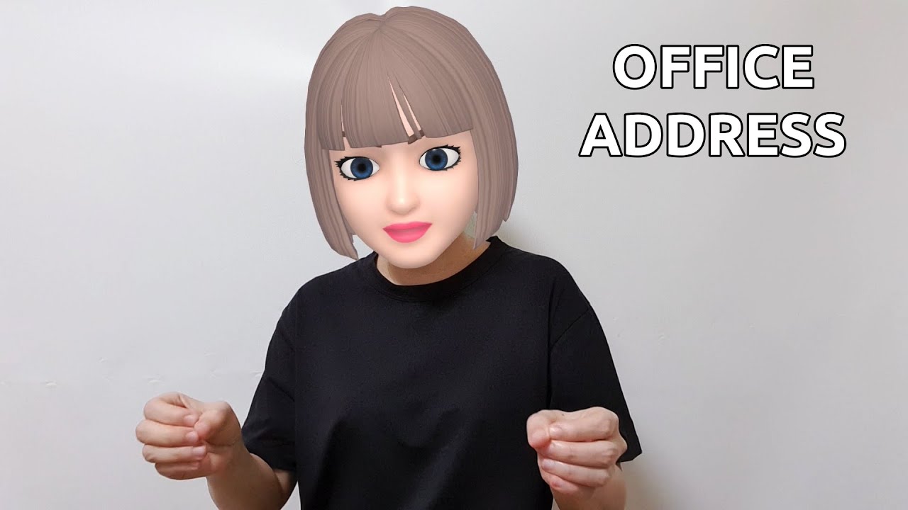 American Sign Language (ASL) Vocabulary Lesson: Office Address - YouTube