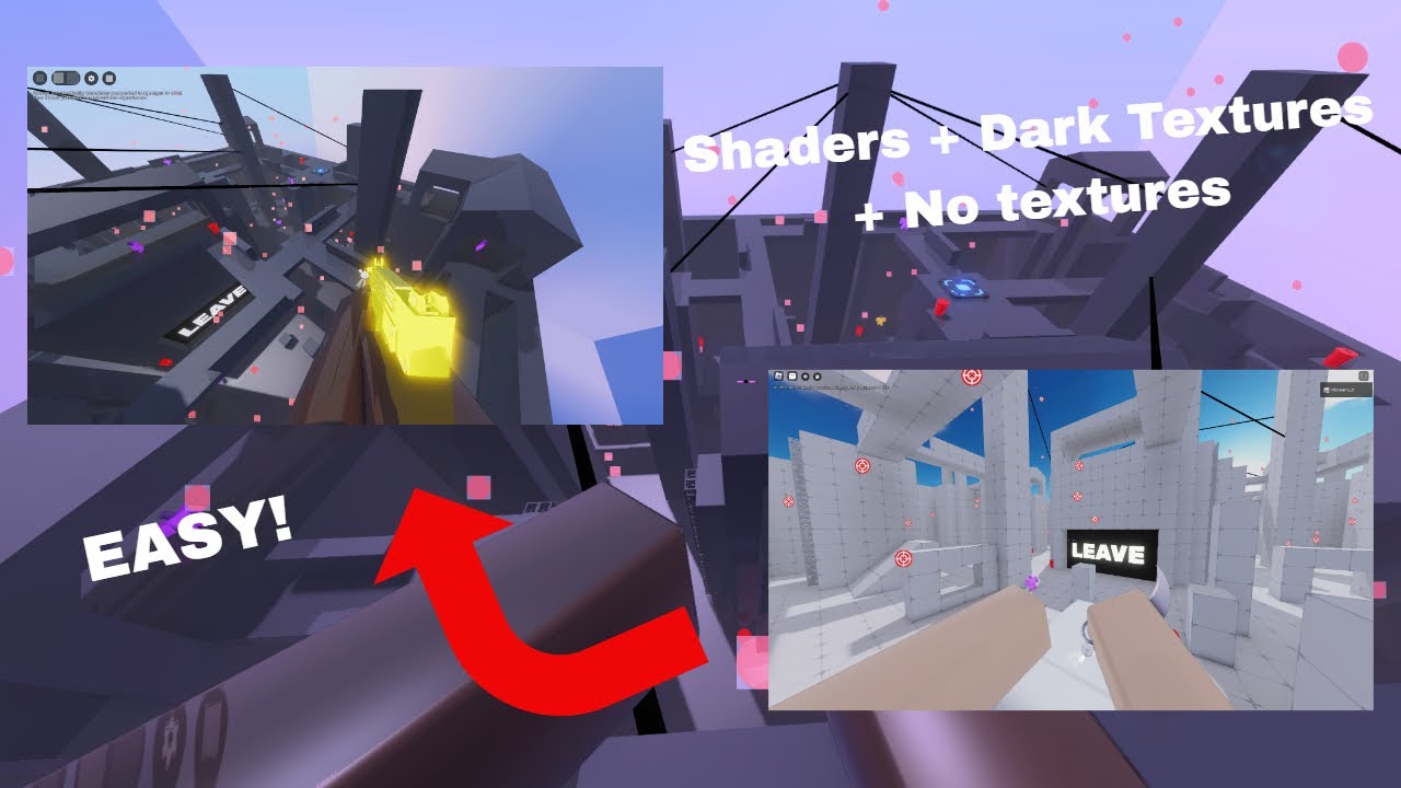 How To Get Shaders, No Textures, and Dark Textures In (Rivals Roblox ...