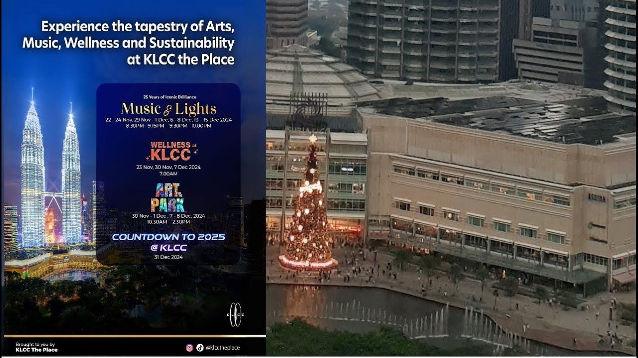 Explore Kuala Lumpur is live KLCC night light up - YouTube